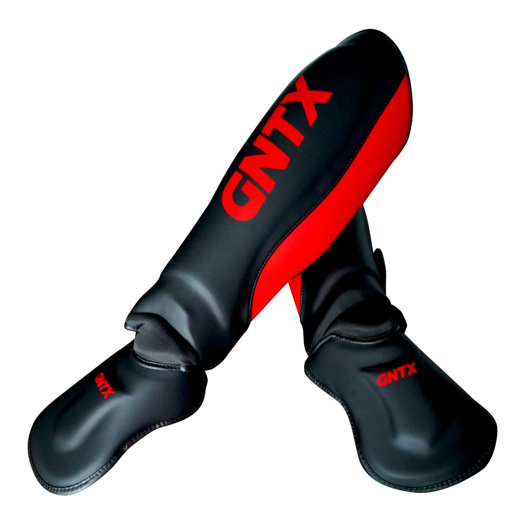 GENETIX GNTX SHINPAD GSP1 BLACK RED | ELITE MMA SHOP