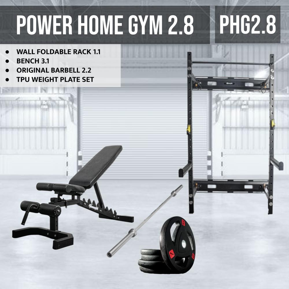 PAKET ALAT FITNESS GENETIX POWER HOME GYM 2.8 | GENETIX FITNESS INDONESIA